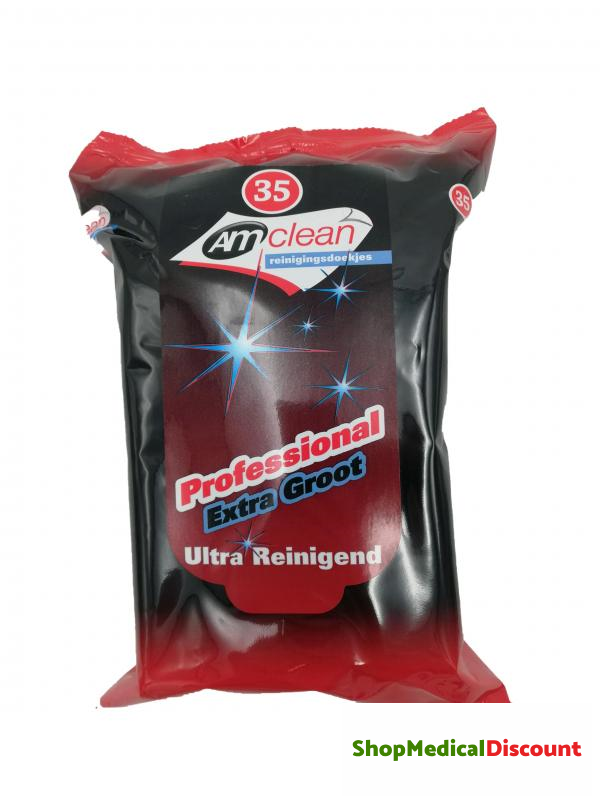 Am Cleam lingettes nettoyantes 35p